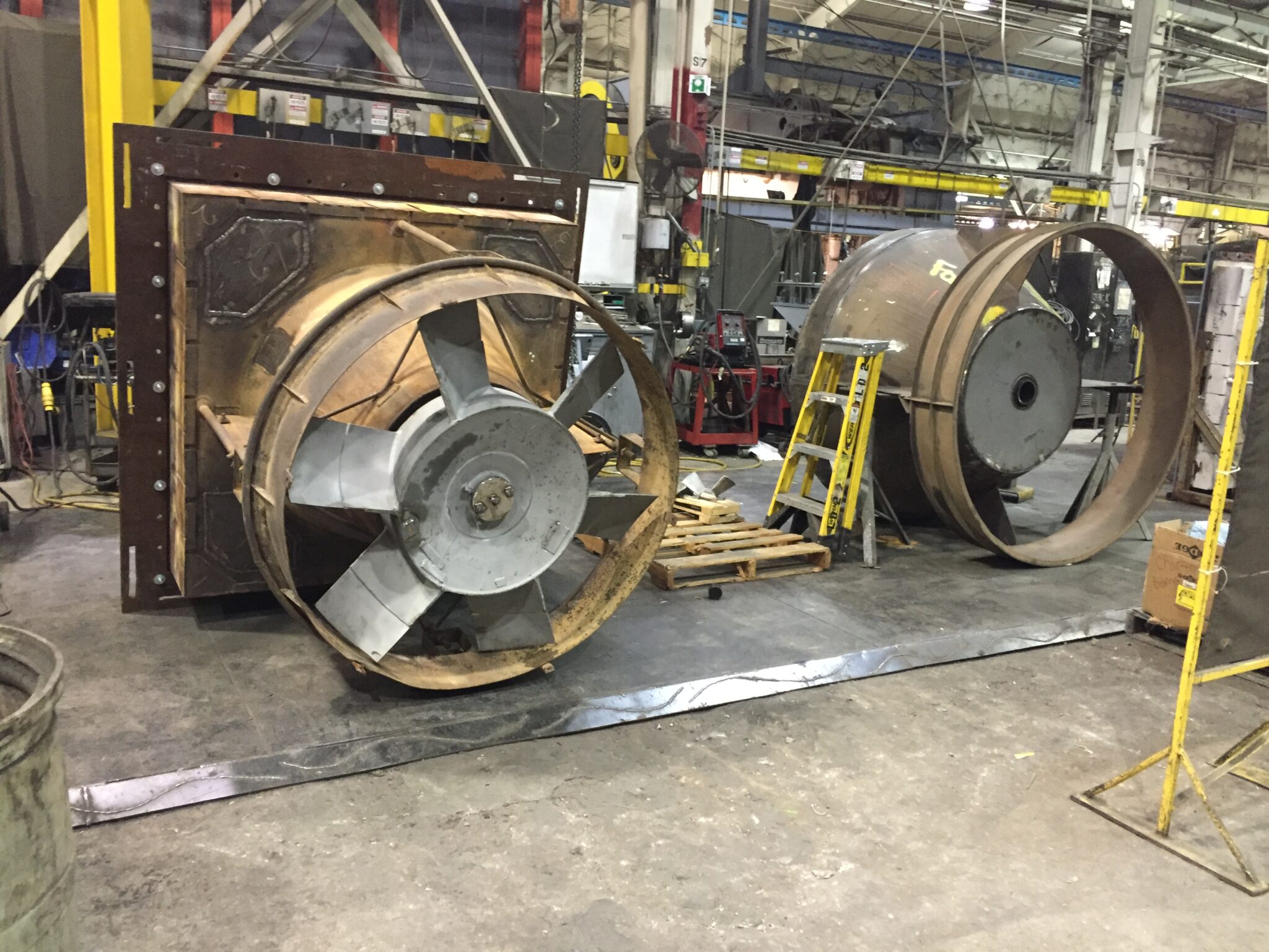High Temperature Industrial Fans (Fabrication)